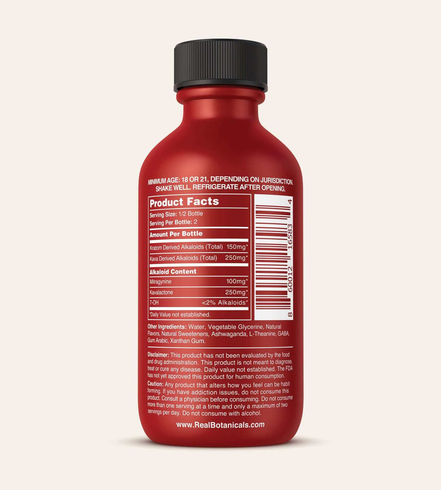 Buy Real Botanicals Kava and Kratom Shots Today