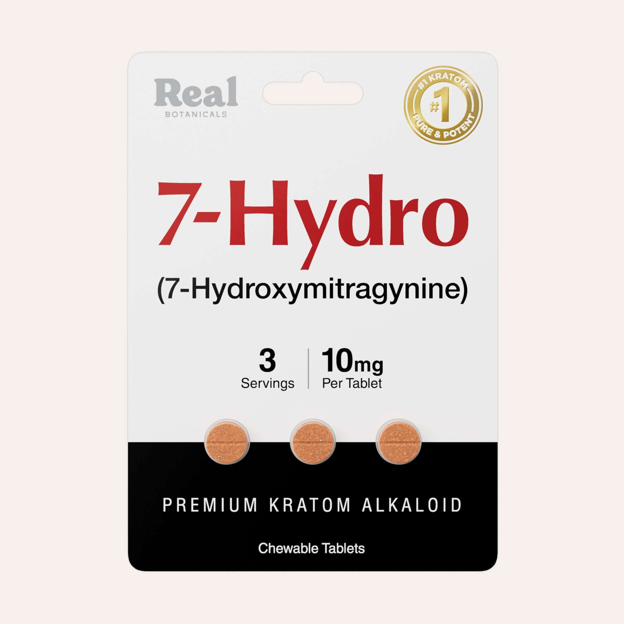 7-Hydroxymitragynine Tablets: 7-OH Kratom | Real Botanicals